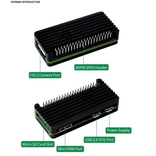 Raspberry Pi Zero 2 W Passive Cooling Heatsink