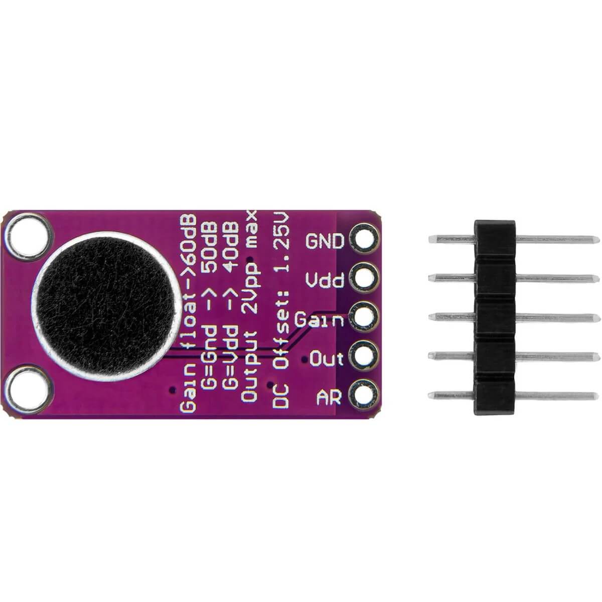 MAX9814 electret microphone amplifier - Tempero Systems Shopping