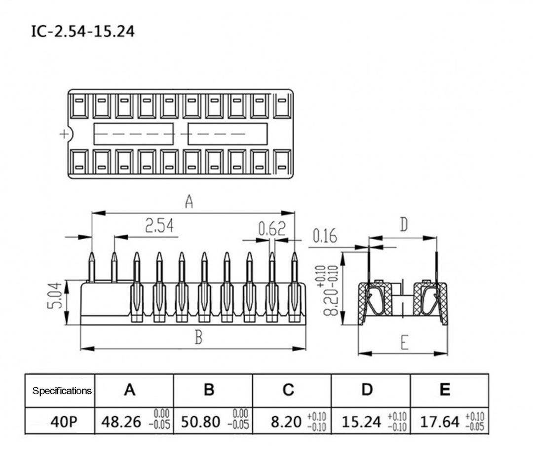 520pcs 2.54mm DuPont Connector Kit - Tempero Systems Shopping