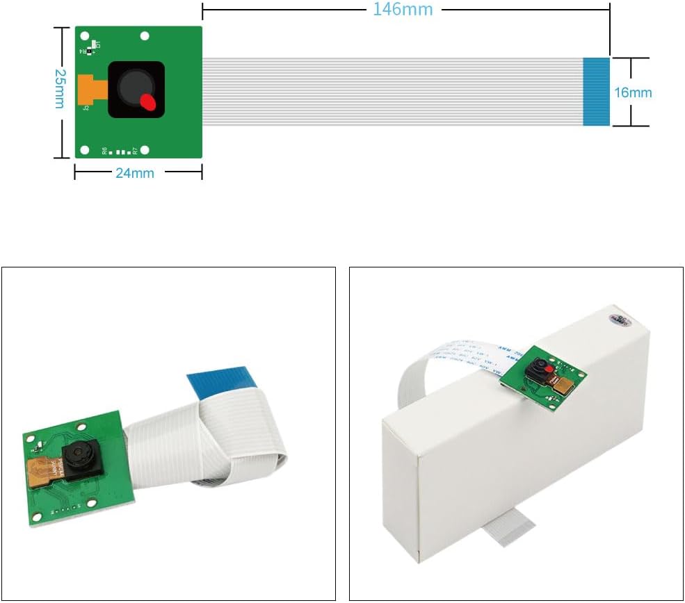 5MP Raspberry Pi Camera Module Rev 1.3 - Tempero Systems Shopping